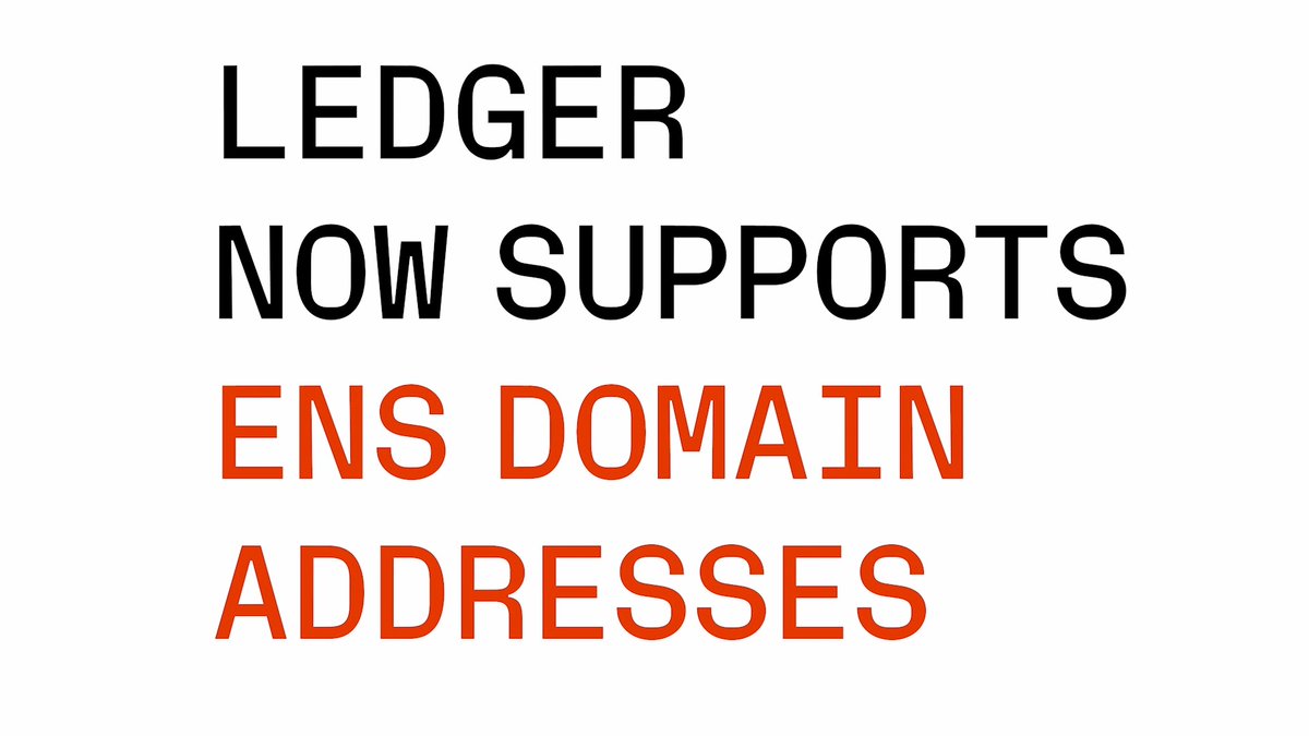 Ledger On Twitter We re Proud To Announce ensdomains s Integration ledger-on-twitter-we-re-proud-to-announce-ensdomains-s-integration