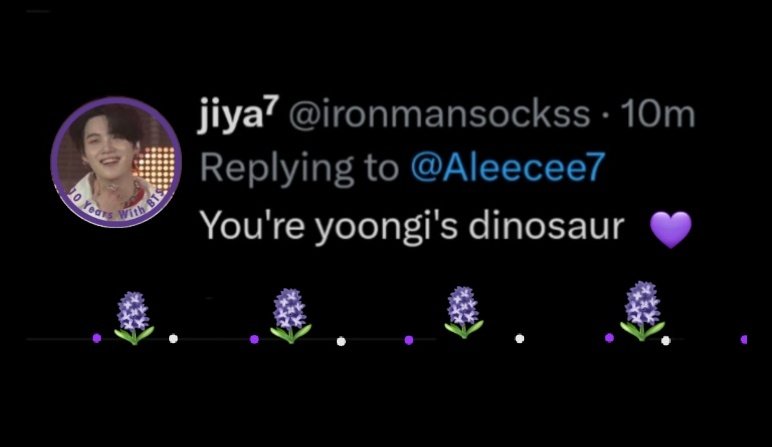 THE PURPLE DINOSAUR ⁷ 👾💜BTS MONTH (@aleecee7) / Posts / X