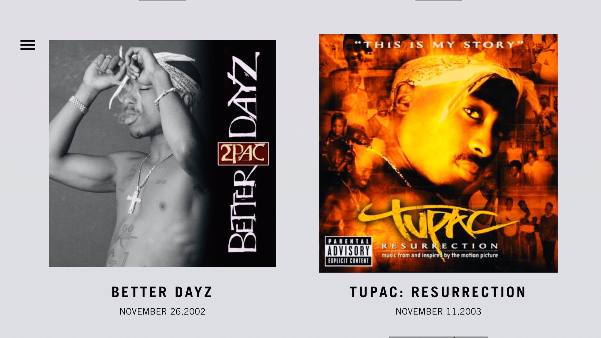 2pac Resurrection Album Cover
