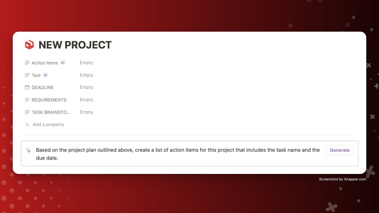 Madison | A Simple Notion on Twitter: "MINI BONUS TIP 😲 Add a custom AI block to the project ...