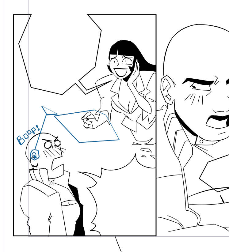 「making good progress on my shortbox comi」|Marty Tina G. 🏳️‍🌈の漫画