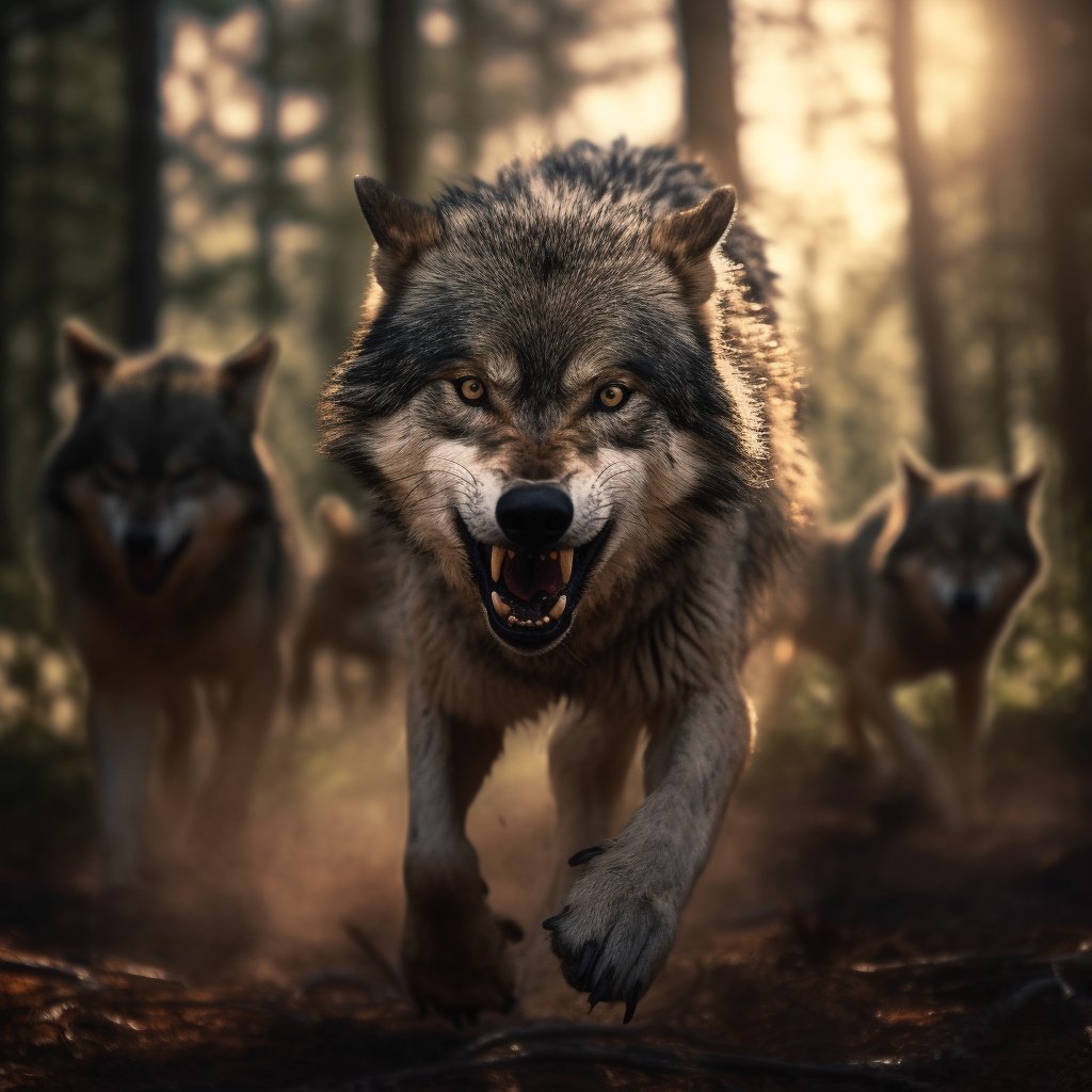 Angry Wolf Pack