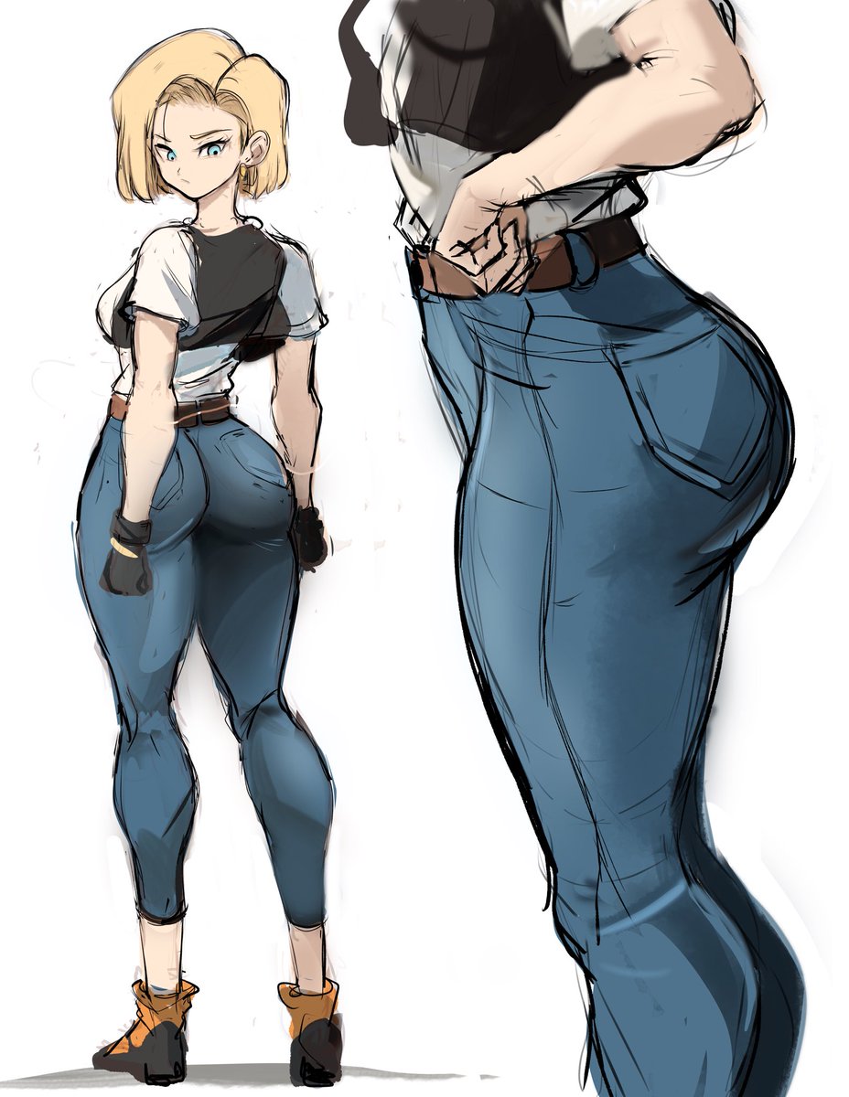 Zeus Keraunos🔞 On Twitter Rt Rgsp00n Android 18 Tight Jeans 3858