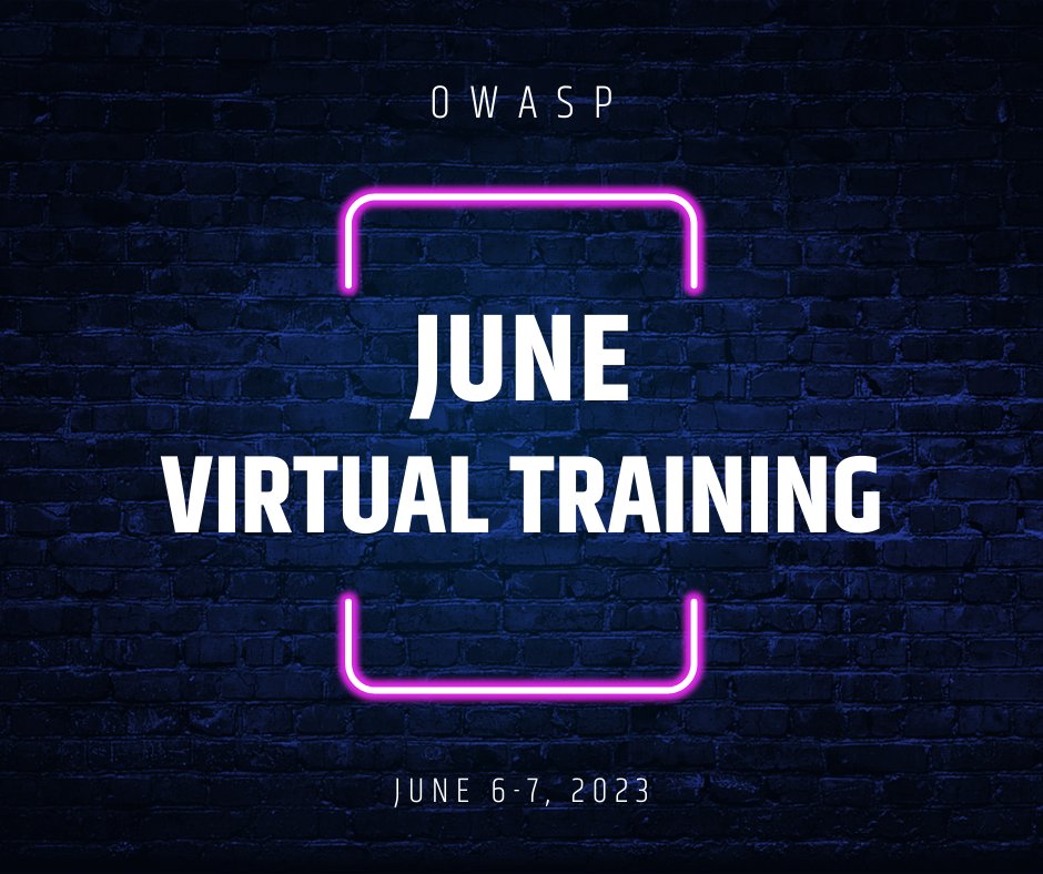 owasp on Twitter: "📢🕚REGISTRATION IS CLOSING Are you ready to become a #cybersecurity expert ...
