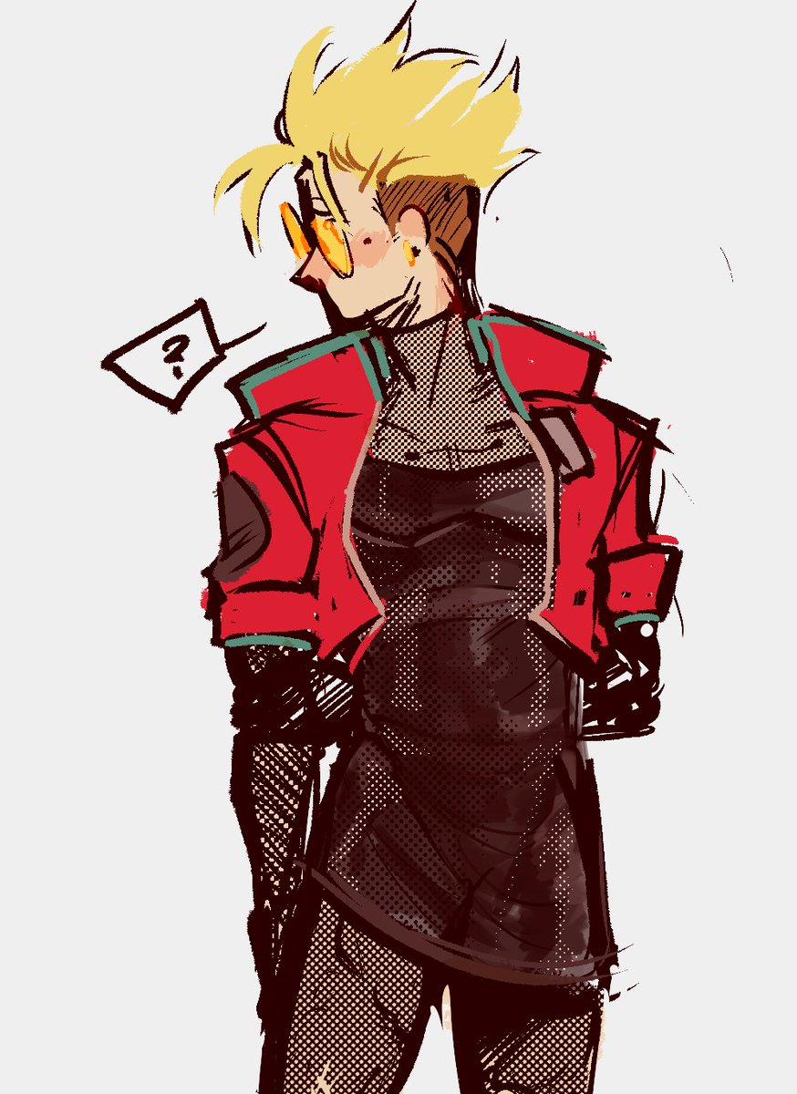 「surprise vash in a dress #trigun」|🦋 ️/S.Moths ️🦋のイラスト