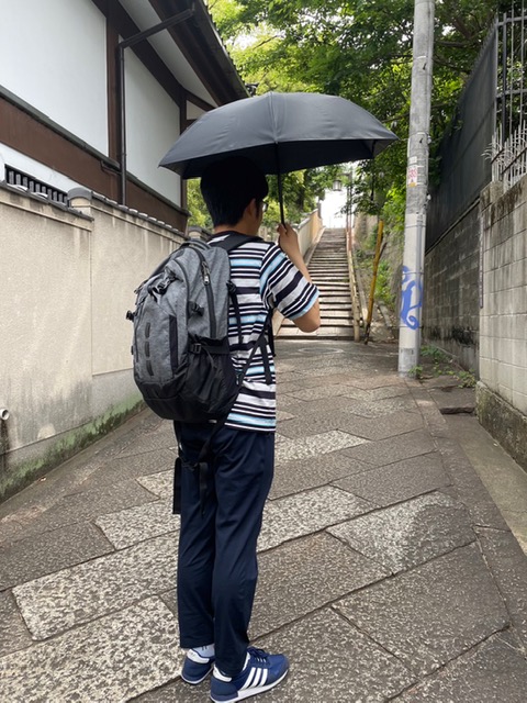 サンバリア100 On Twitter スタッフの息子さんが日傘デビュー‼️ 一度通学でスタッフ愛用の2段コンパクトを貸してあげたところ