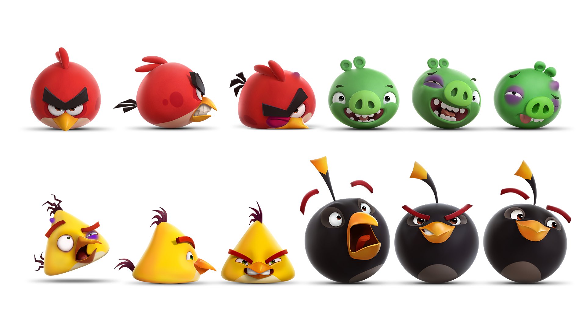 Angry Birds All Characters Wallpaper