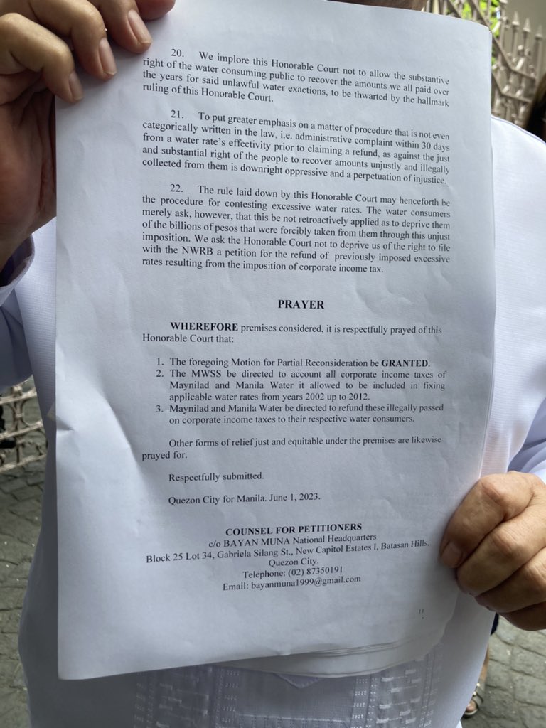 Mike Navallo On Twitter Just In Bayan Muna Files Motion For Partial