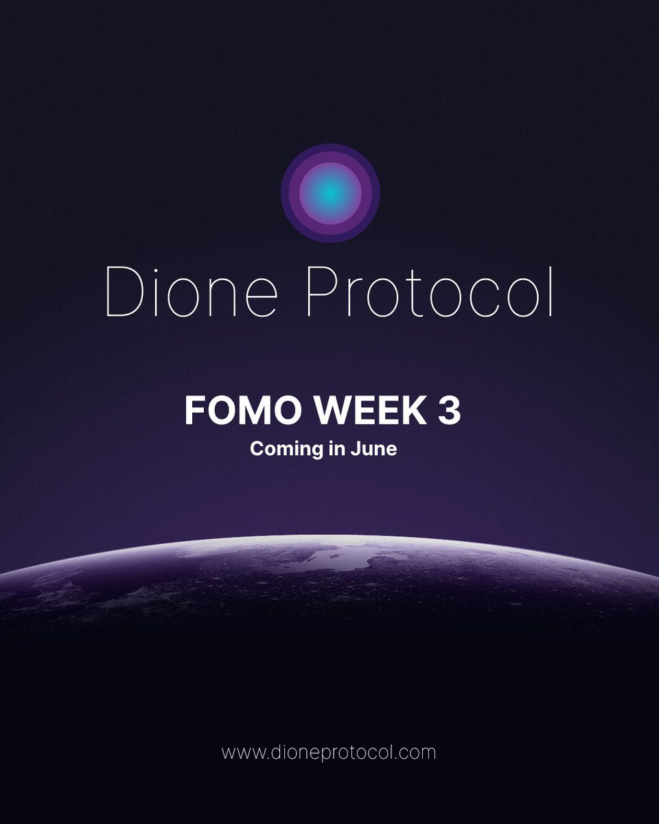 Dione Protocol on Twitter: "An Odyssey reflects progress from one stage to another. The ability ...