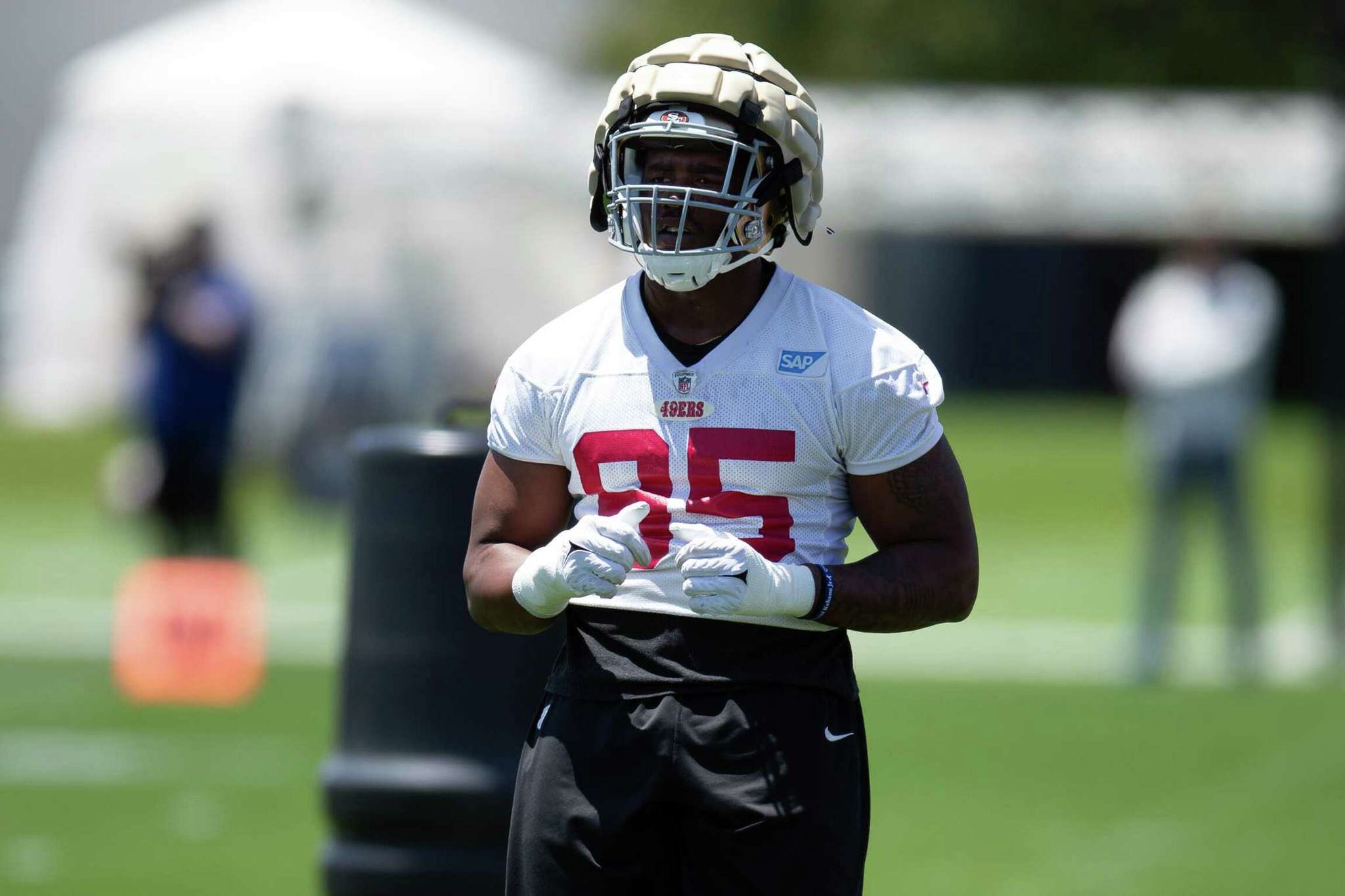 Eric Branch on Twitter: "Had a great conversation with Drake Jackson about NFL stress and ...