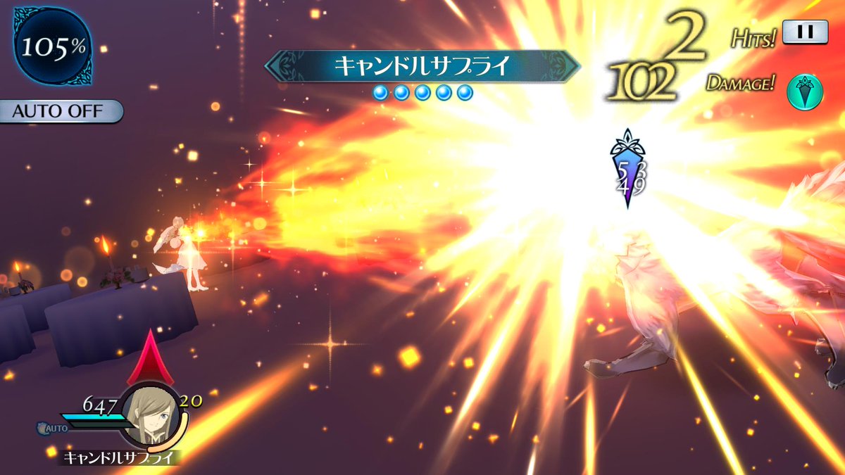 テイルズチャンネル+ On Twitter ザレイズ に登場中のキャラクターを紹介 ティアの季節魔鏡が新登場 💨 魔鏡はキャンドルサービスを提供するように巡る炎を相手に放ちます! また