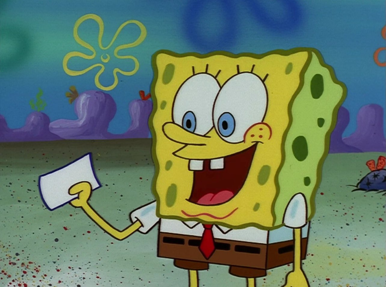 Excited Spongebob