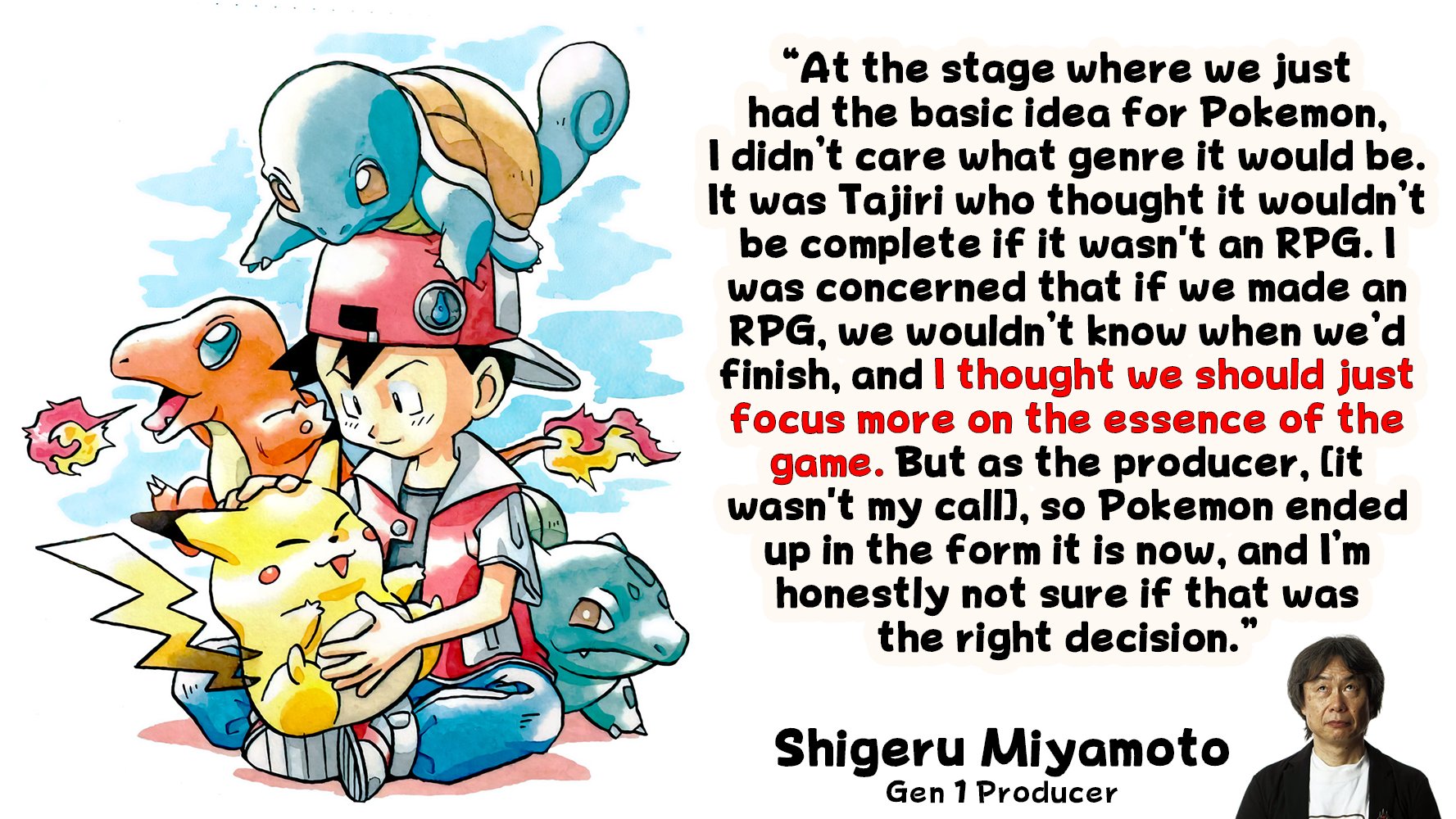 Miyamoto Pokemon Video: Shigeru Miyamoto Reflects On His Days Working