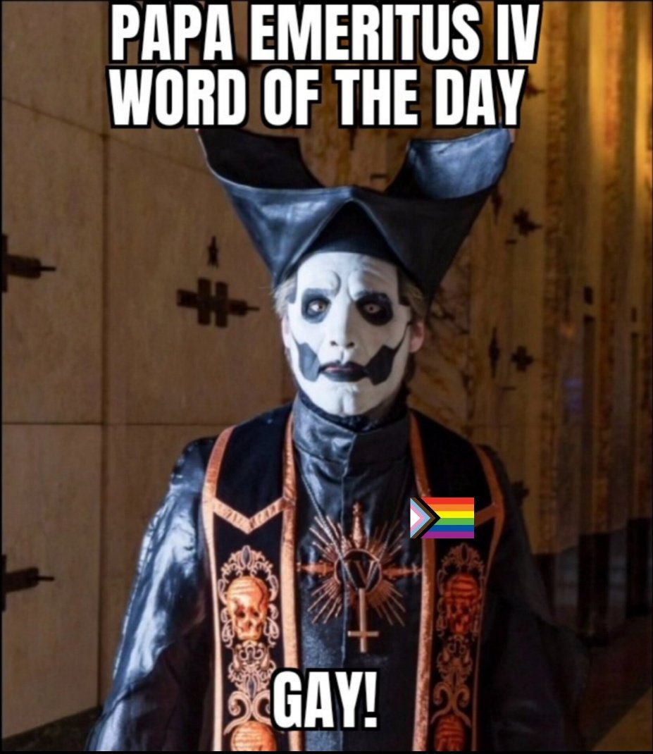 sɐlʇɐ ☆ shtwt edtwt ☆ on Twitter: "RT @papaemeritusivw: happy pride month!"