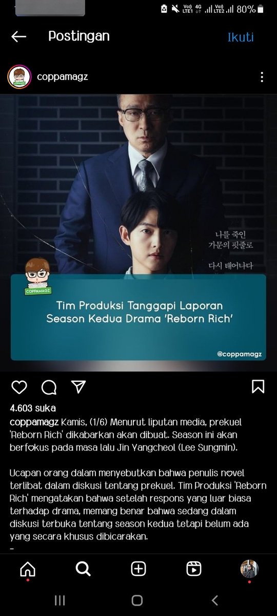 K-Drama Menfess on Twitter: "REBORN RICH Tidak sabar melihat harabeoji, apakah akan melihat WAAA ...