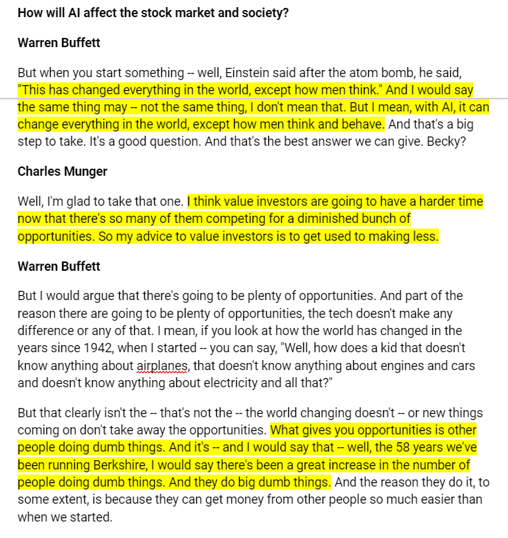 First Time Seeing Buffett And Munger Live This Meeting Was Amazing And I