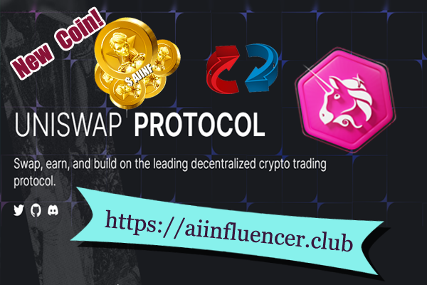 $AIINF on Twitter: "🎲Buy here:🔗https://app.uniswap.org/#/swap?inputCurrency=ETH&outputCurrency ...