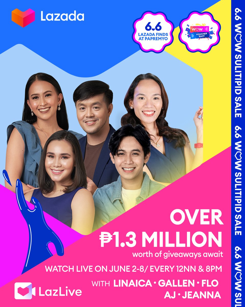 Lazada Philippines on Twitter: "Tuloy-tuloy pa rin ang Voucher Rain at mga nakaka-WOW na Lazada ...