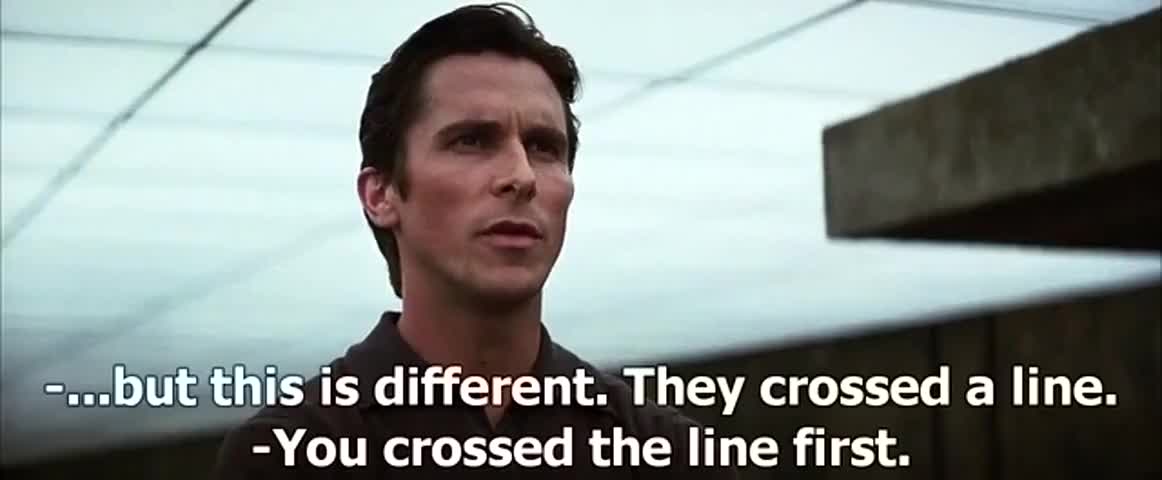 Crossed The Line Meme