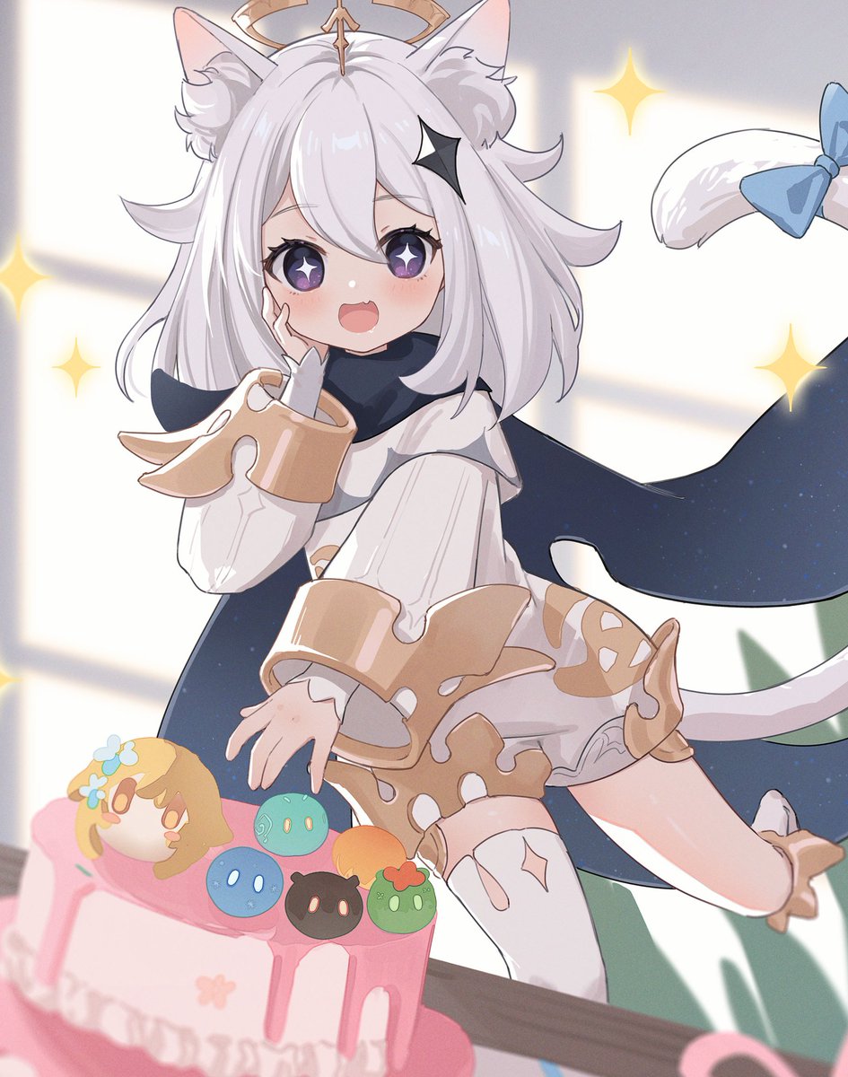 GenshinImpact FanArts on Twitter: "RT @Ai_DailyWaifu: Happy Birthday, Paimon! Participate in ...
