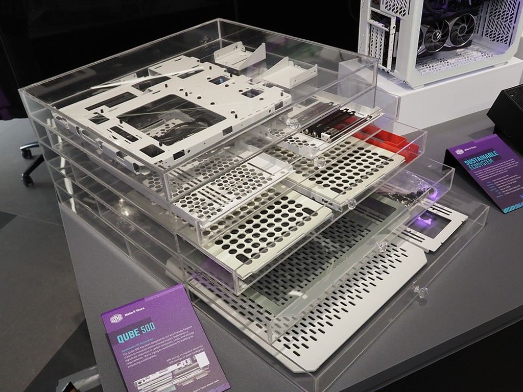 エルミタージュ秋葉原編集部 on Twitter: "COMPUTEX：PCケースもSDGs。Cooler Master「QUBE 500 flatpack」はフラットな梱包で出荷されます ...