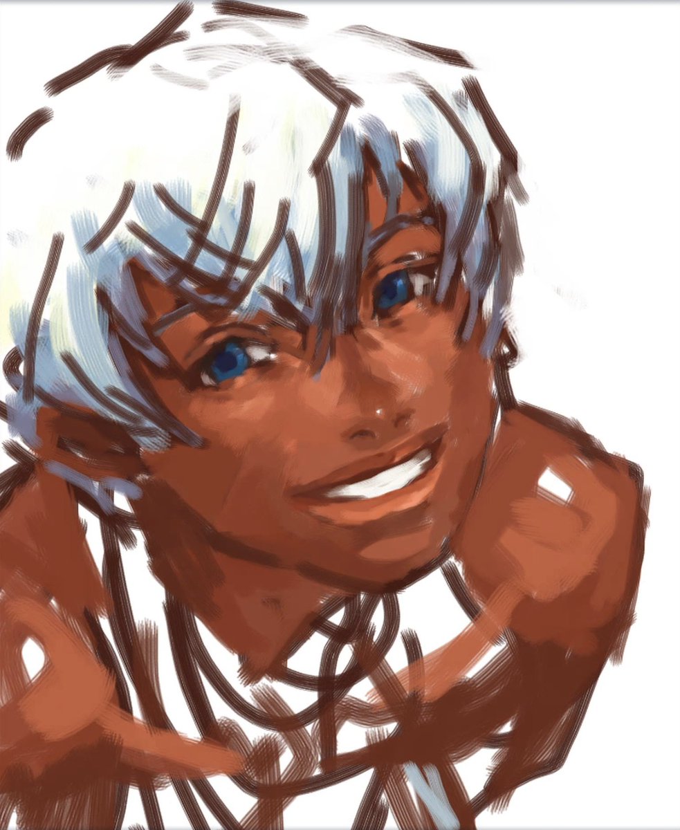 Daily Street Fighter 3 Art on Twitter: "Elena sketch artwork Artwork by Kinu Nishimura - @nishi ...