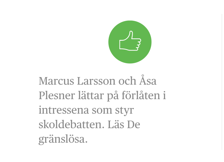Marcus Larsson on Twitter: "Gustav Fridolin ger boktips. https://tidningensyre.se/2023/1-juni ...