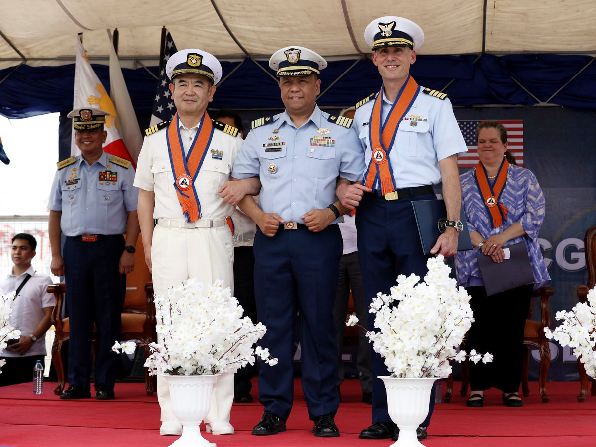 Philippine News Agency on Twitter: "TRILATERAL MARITIME EXERCISE. The USCGC Stratton (WMSL-752 ...
