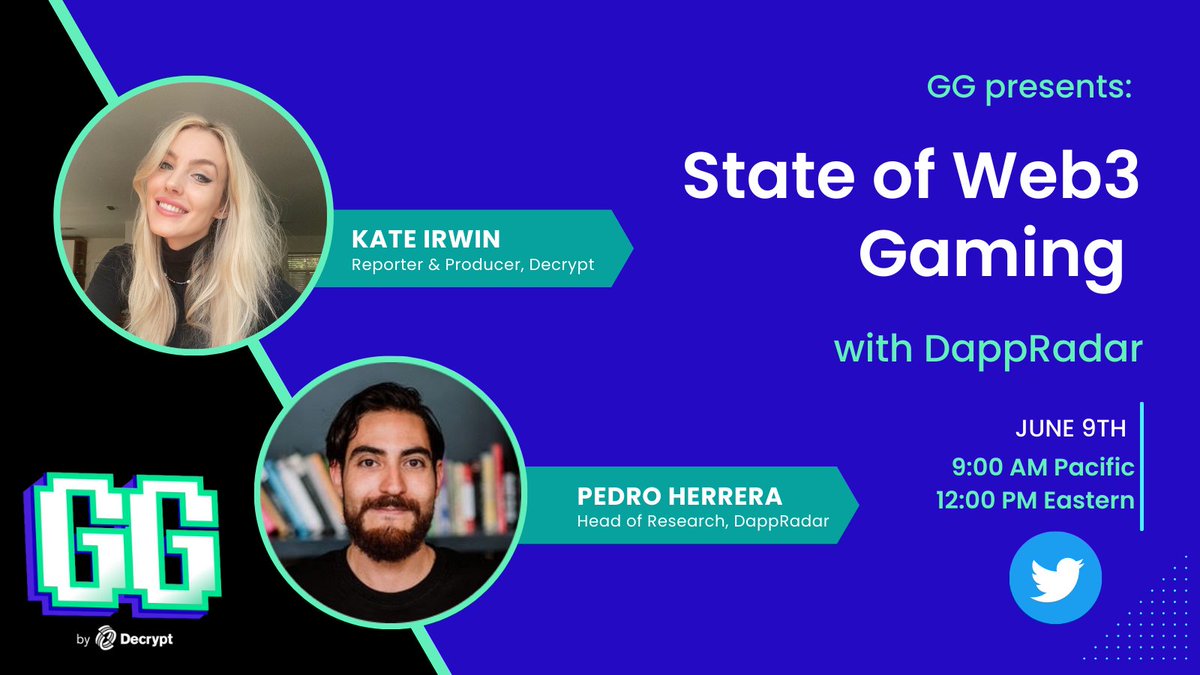 GG on Twitter: "Twitter Spaces full of shillers and speculation got you down? 😒 @DappRadar's ...