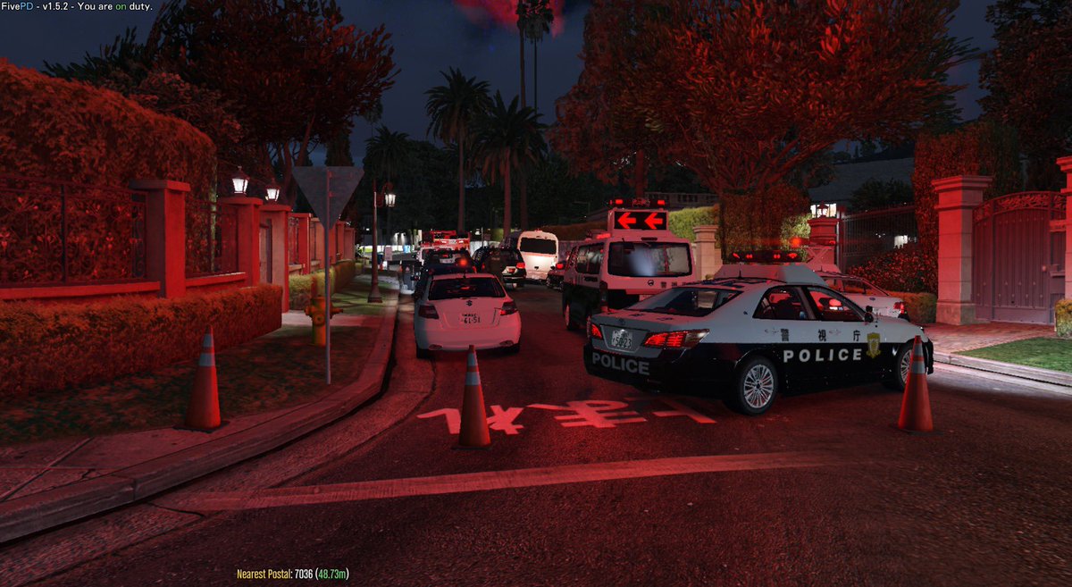 JPN-FiveM RP on Twitter: "今日も沢山のご参加ありがとうございました😊 今日は立てこもり事案が起きて大変だった💦 #FiveM #JPN_FiveM_RP"