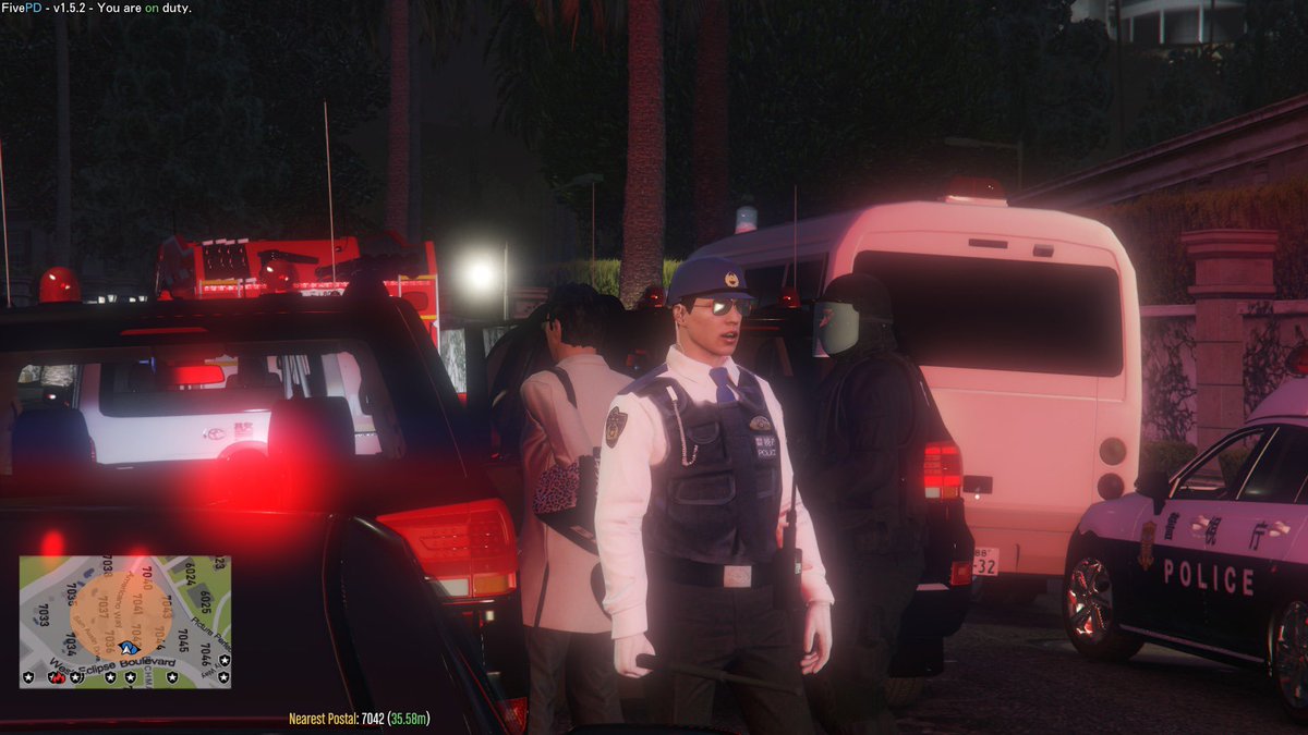 JPN-FiveM RP on Twitter: "今日も沢山のご参加ありがとうございました😊 今日は立てこもり事案が起きて大変だった💦 #FiveM #JPN_FiveM_RP"