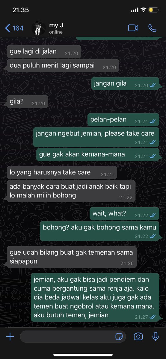 yez on Twitter: "jaemyang — rare // bxb, abusive relationship “selalu, lo akan jadi milik gue ...
