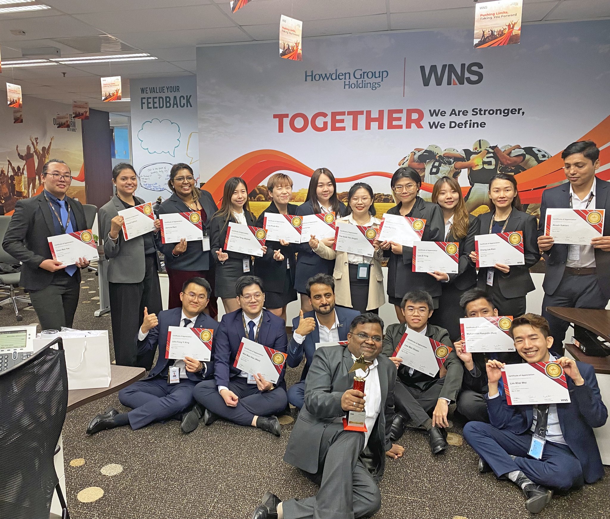 WNS on Twitter: "We are delighted to announce the launch of the WNS-Howden Group Shared Services ...