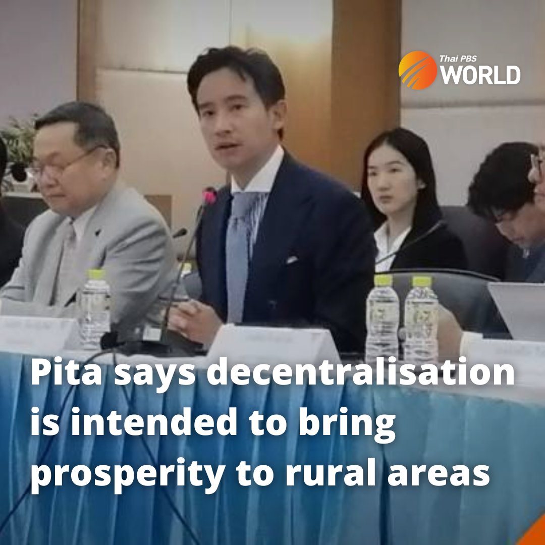 Thai Pbs World On Twitter Pita Limjaroenrat Has Assured Leaders Of