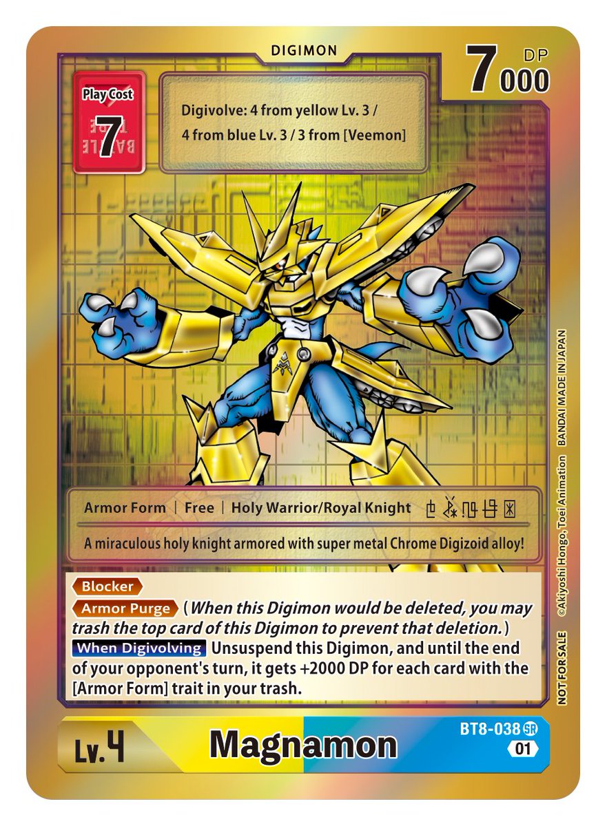 Magnamon Card