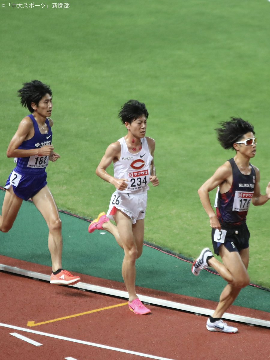 からあげさん on Twitter: "RT @chuosports: 〈陸上競技部・第107回 #日本選手権／第39回#U20日本選手権〉 男子5000m 決勝 ⑧#吉居大和（法4）13: ...