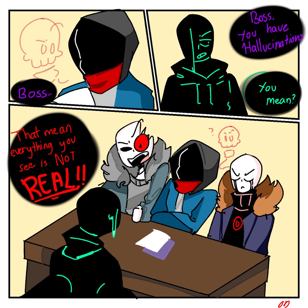 Art by OldStoryAu • on Twitter: "Nootmare life is lied Nightmare by Joku / Killer by Rahafwahas ...