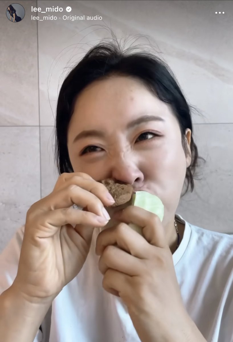 Fairy Ye Eun 🧚🏻 ️ on Twitter: "Lee Mido share a reels with caption “8kg actress diet meal ...