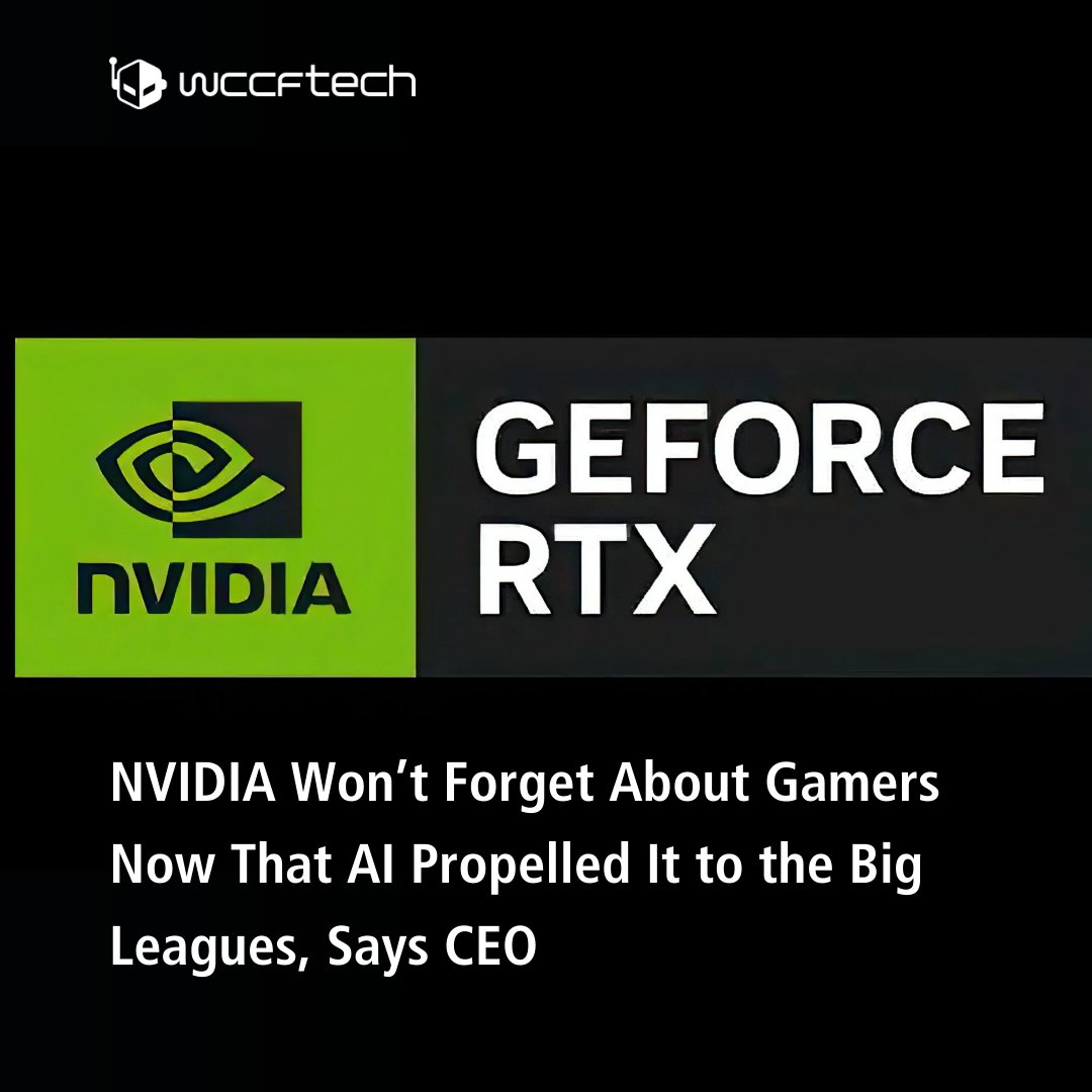 Wccftech on Twitter: "NVIDIA CEO offers reassurance to gamers, affirming that the progress of AI ...