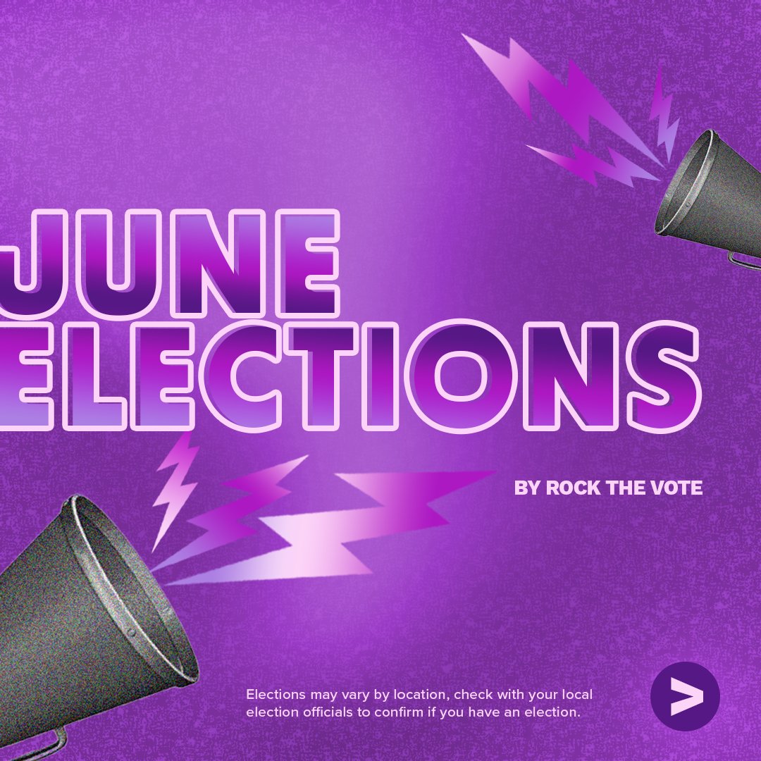 Rock The Vote Poster