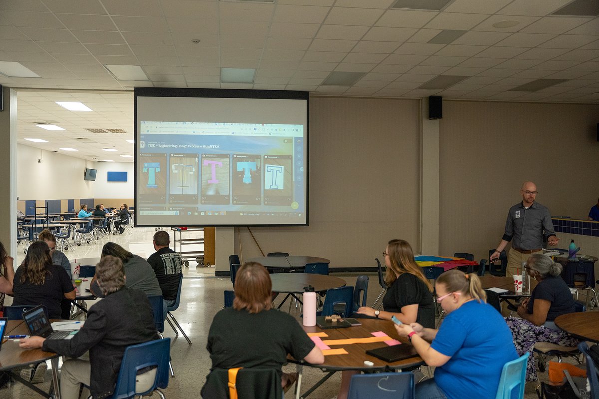 Temple ISD on Twitter: "School may be over but teachers are Springing Into Summer with STEM ...