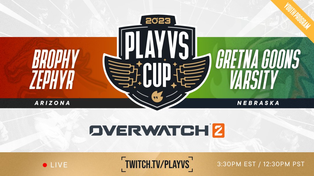 Brophy Esports on Twitter: "The #Overwatch National @playvs Cup is tomorrow at 12:30pm! Check it ...