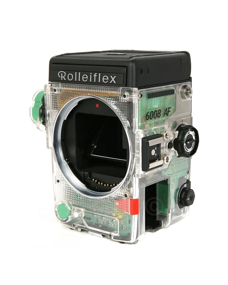 FILMWAVE on Twitter: "Transparent Rollei Rolleiflex 6008 AF Professional"