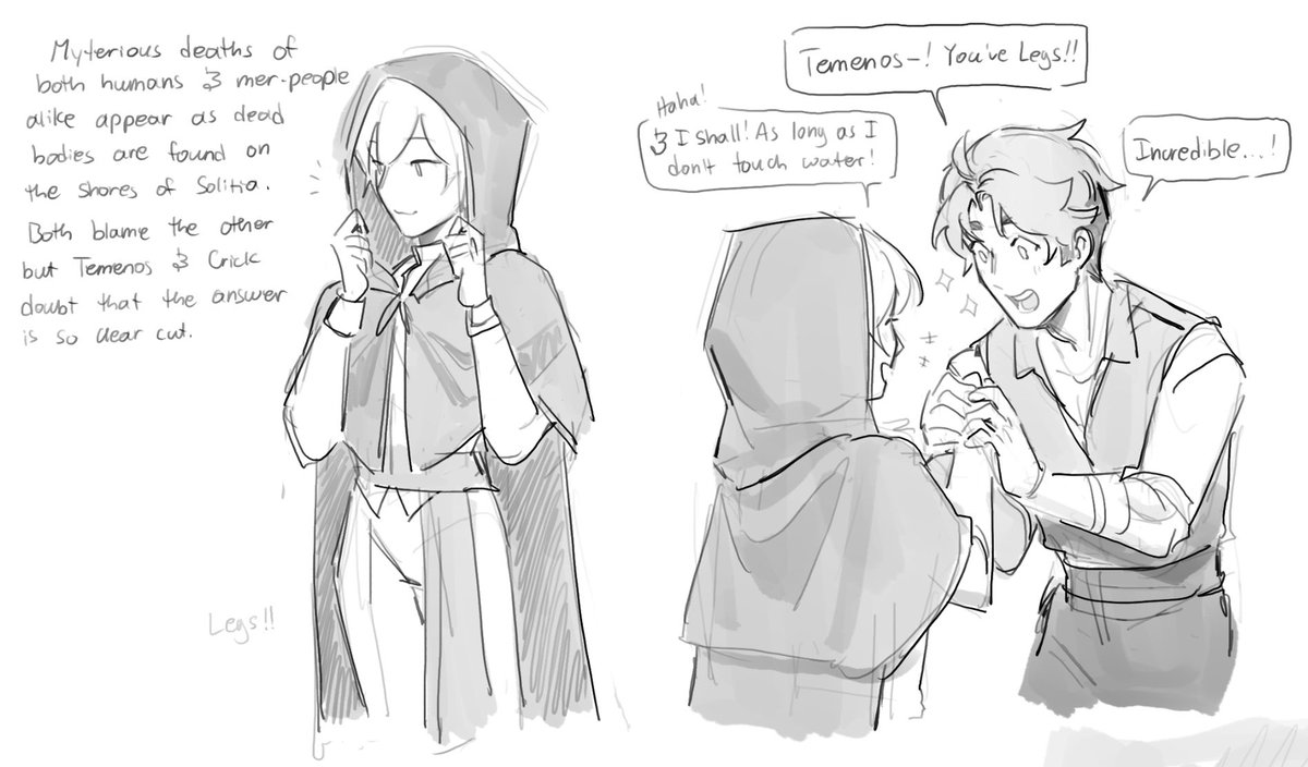 Sea On Twitter Mor Mermaid Au Because Im Kinda Obsessed Rn