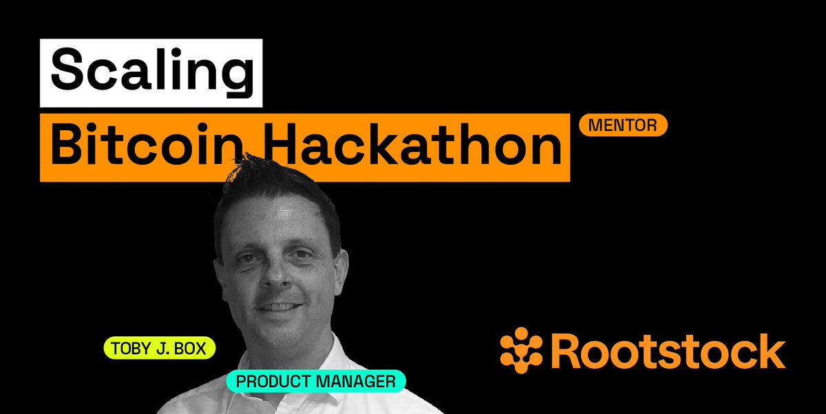 Rootstock on Twitter: "🤩📢 Scaling #Bitcoin mentor announcement 🤩📢 #IOVLabs’ Product Manager ...