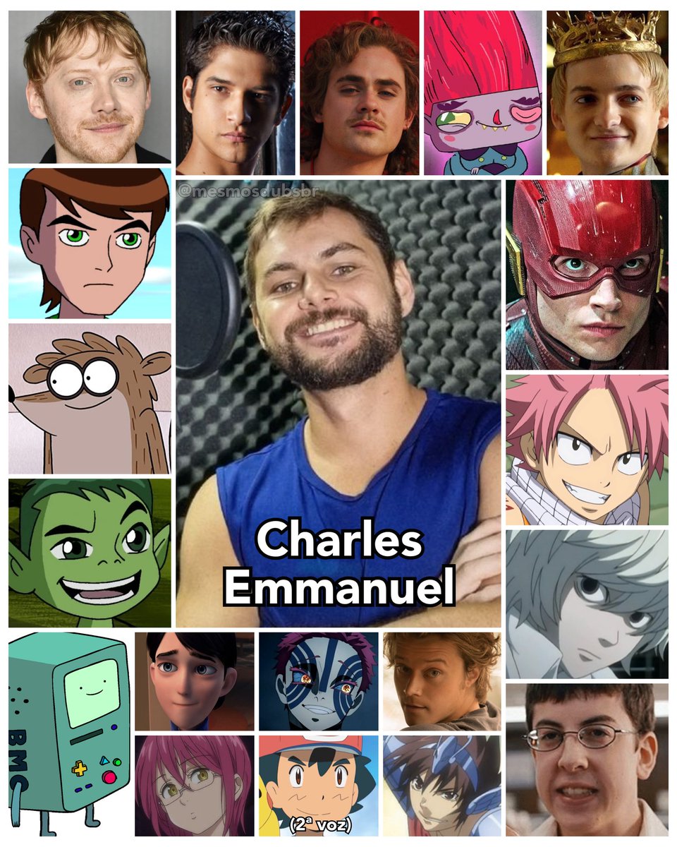Personagens Com os Mesmos Dubladores! on Twitter: "- Charles Emmanuel, dublador do Ben 10 e ...