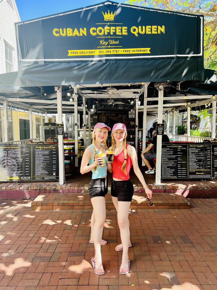 Harp Twins on Twitter: "OMG We had the best mocha iced coffee in Key West! The ice cubes were ...