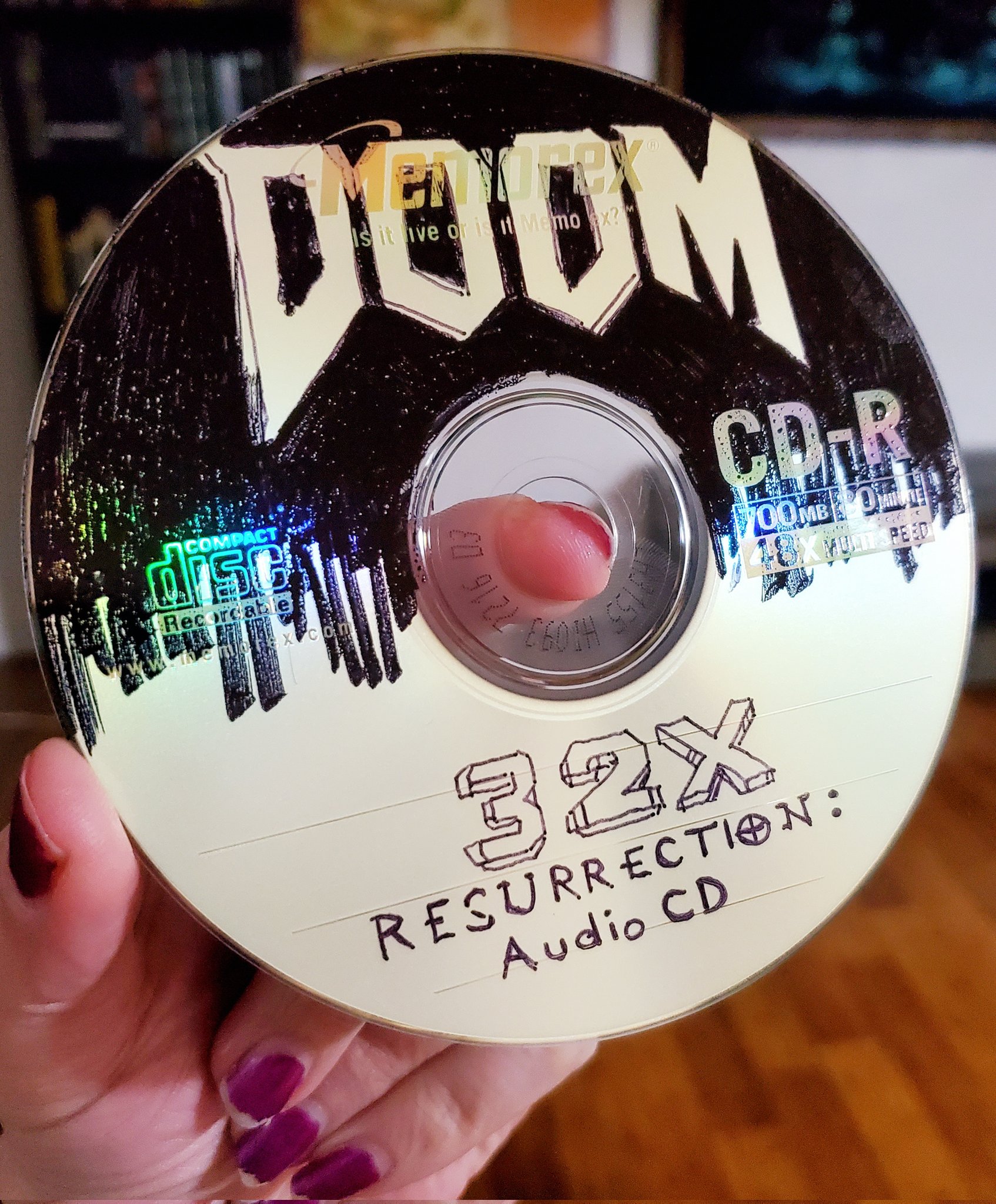 SuperSelena64 (@vmst.io) on Twitter: "Since I posted about this Doom 32x CD and recently posted ...