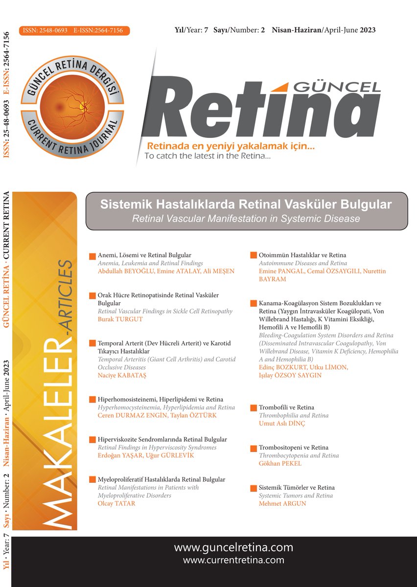 Current Retina on Twitter: "Current Retina Journal is online with its new interface. The second ...