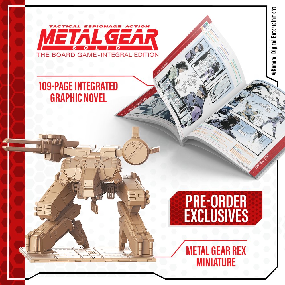 CMON on Twitter: "Pre-orders are now open for Metal Gear Solid: The Board Game - Integral ...